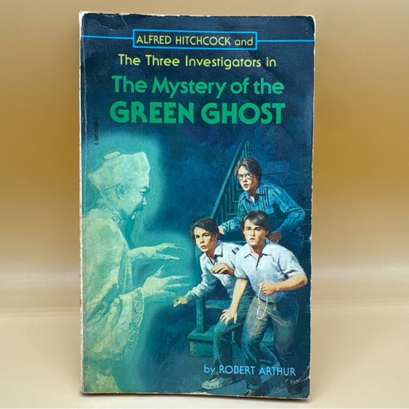Art | The Three Investigators Mystery Of The Green Ghost 1965 Alfred ...
